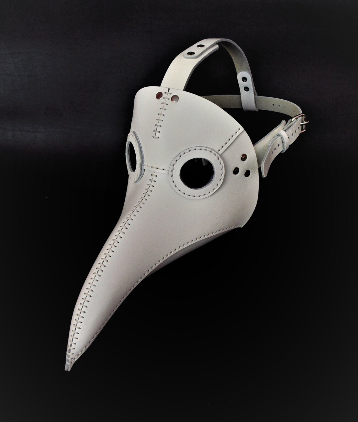 Plague Doctor Mask White Plague Doctor Mask Plague Doctor - Etsy