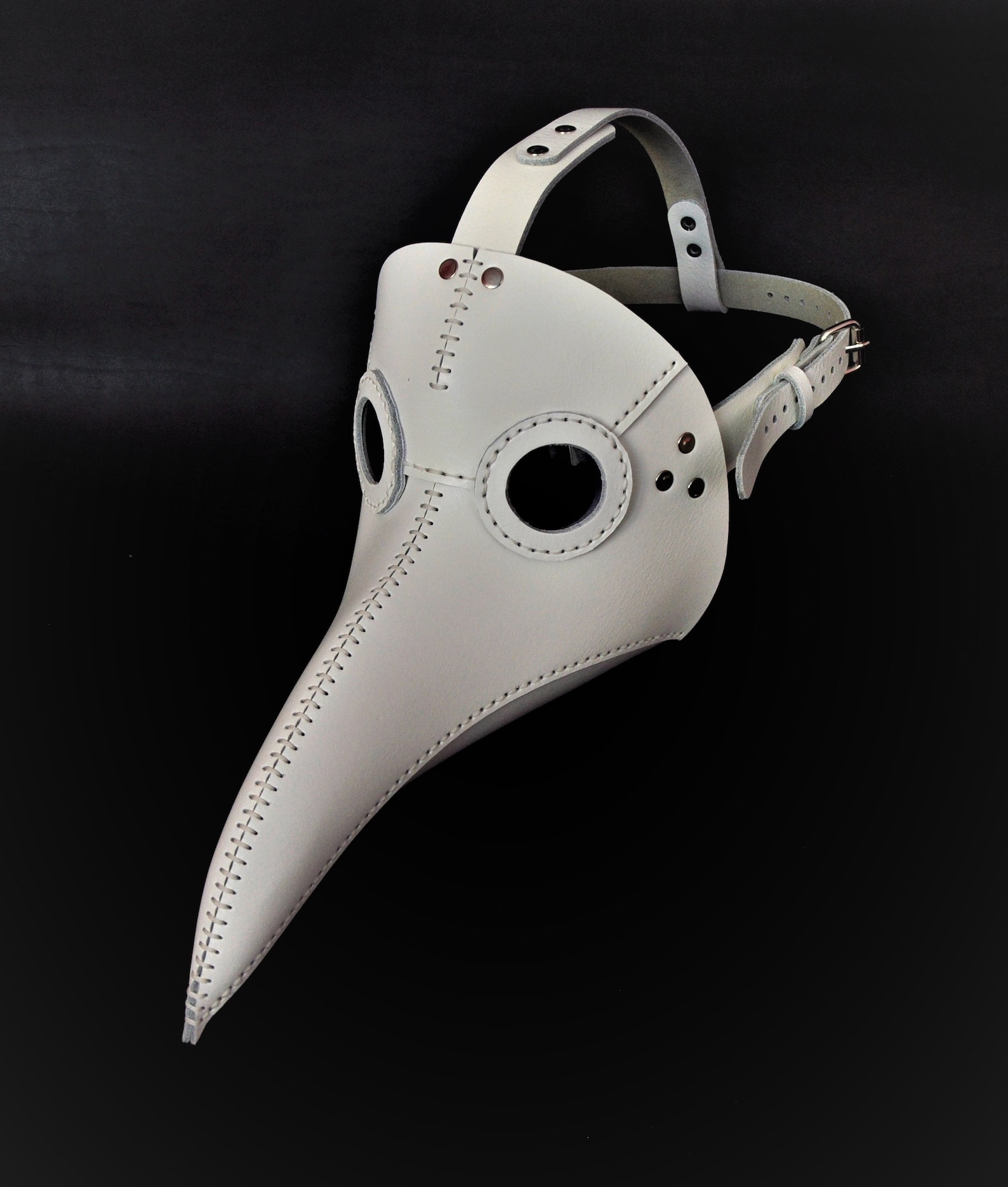 Plague Doctor Mask White Plague Doctor Mask Plague Doctor - Etsy