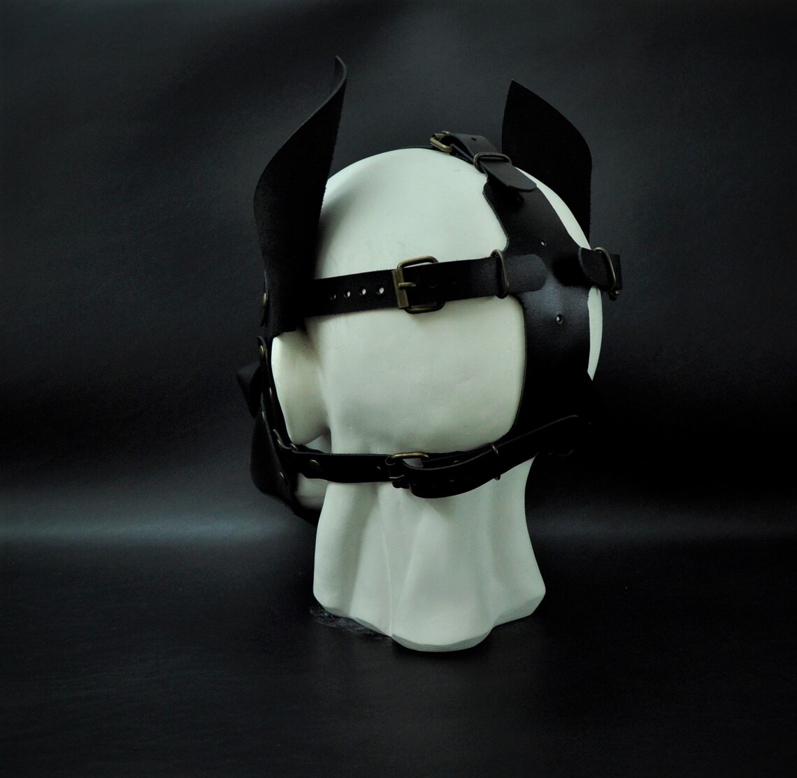 Leather Dog Mask Leather Puppy Mask Puppy Mask Kink - Etsy