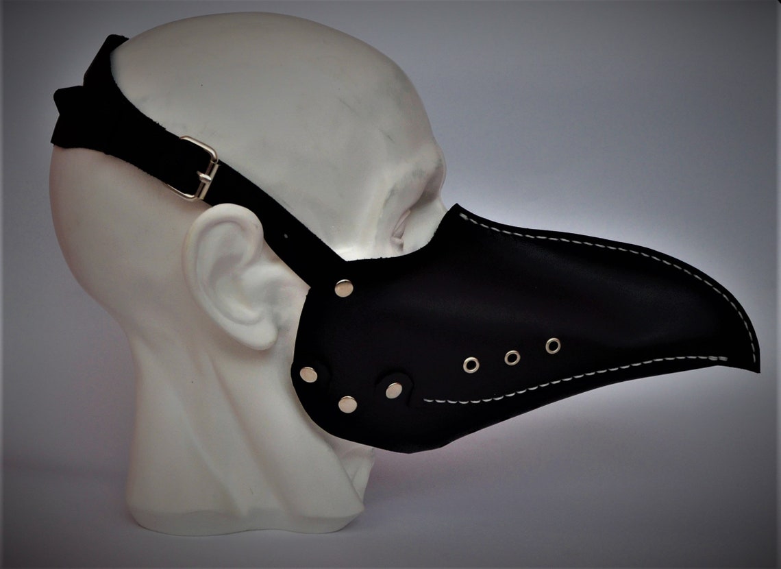 Plague Doctor Half Mask - Plague Doctor Face Mask - Plague Doctor ...