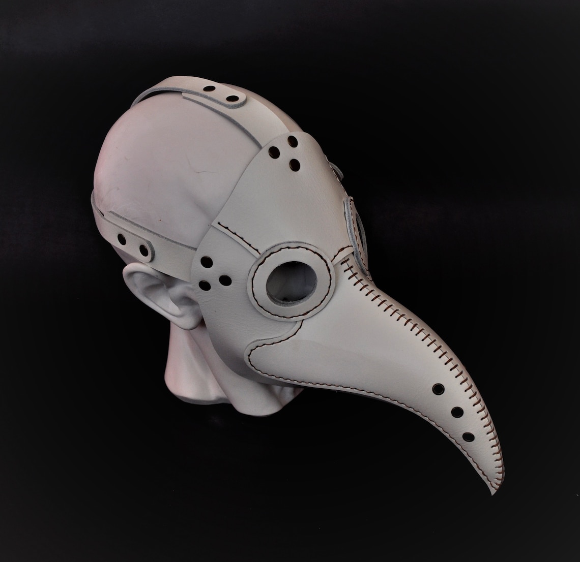 Plague Doctor Mask White Plague Doctor Mask Plague Doctor | Etsy