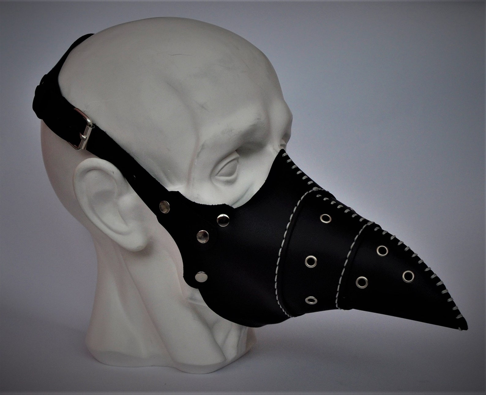 Plague Doctor Half Mask Plague Doctor Face Mask Plague | Etsy