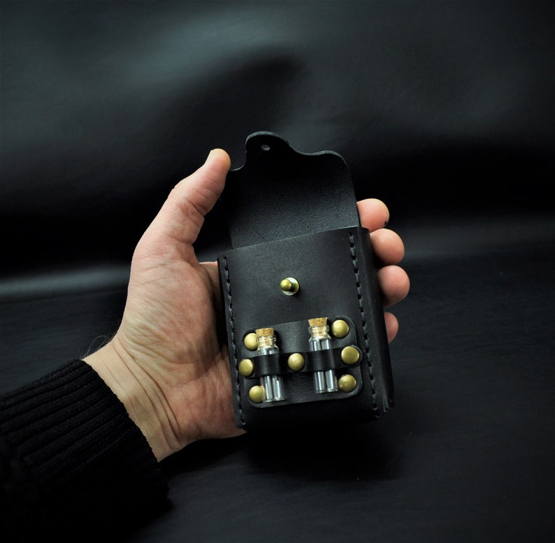 Leather Pouch Leather Belt Bag Plague Doctor Costume - Etsy