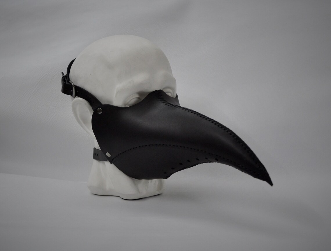 Plague Doctor Half Mask - Plague Doctor Face Mask - Plague Doctor Beak ...