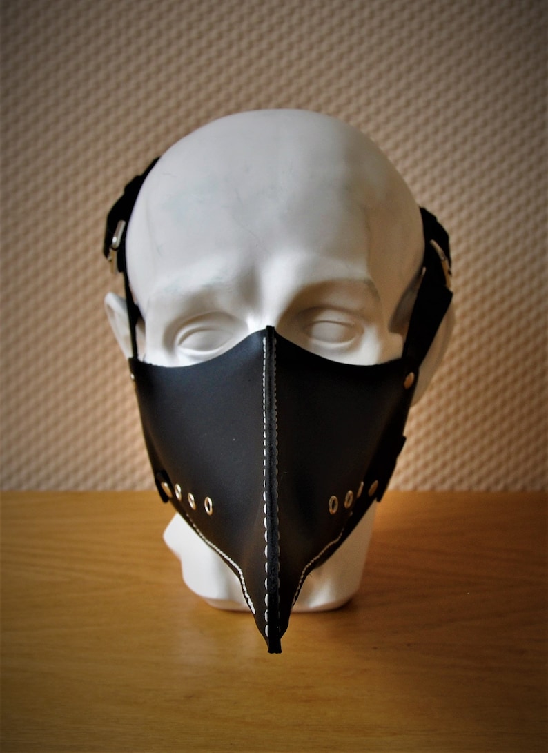 Plague Doctor Half Mask Plague Doctor Face Mask Plague - Etsy