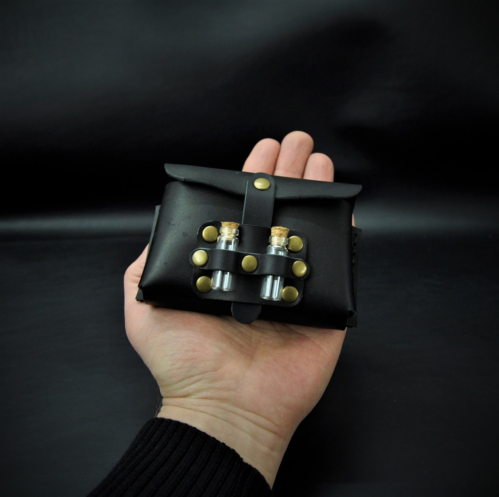 Leather Pouch Leather Belt Bag Plague Doctor Costume - Etsy