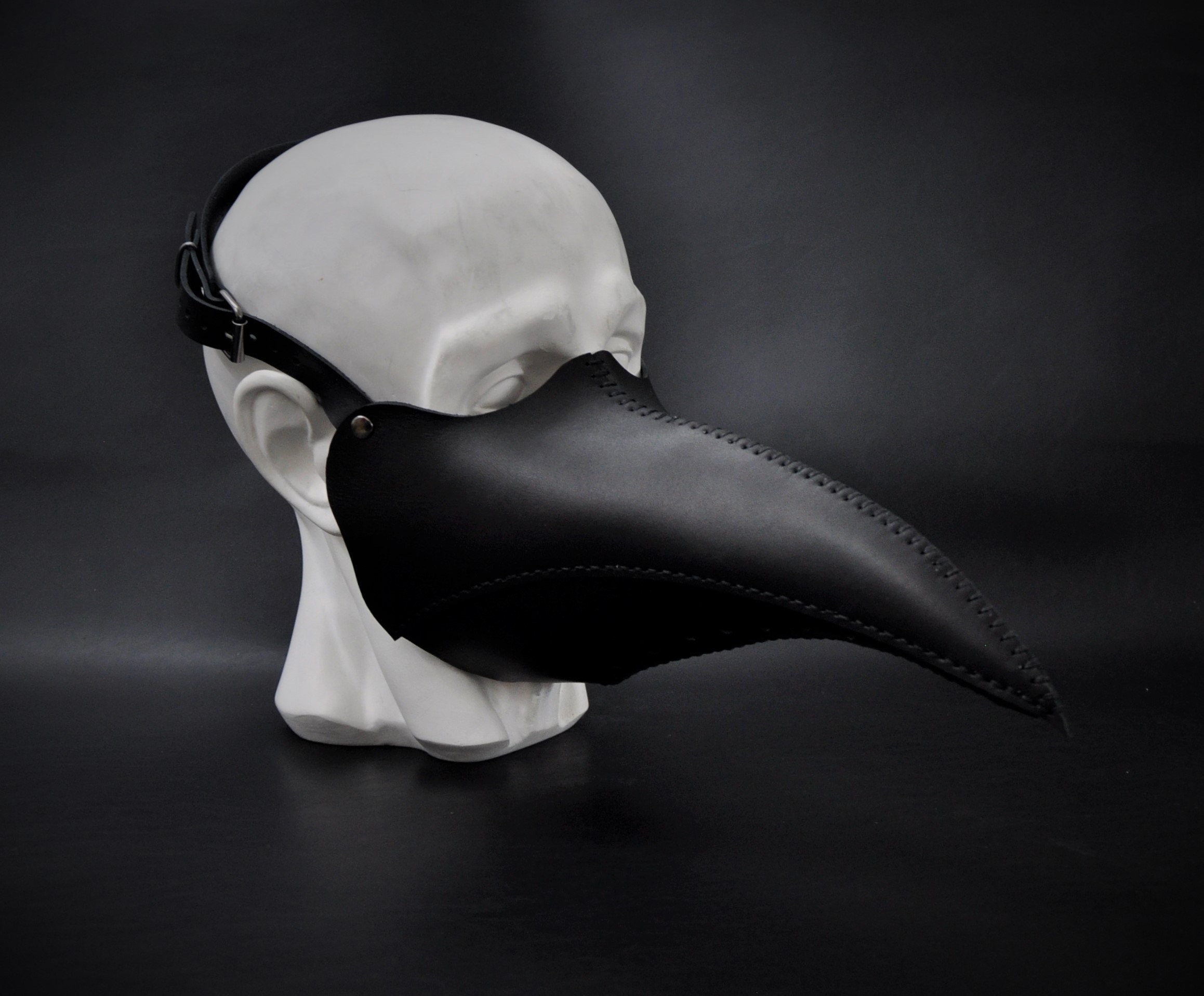 Plague Doctor Half Mask Plague Doctor Face Mask Plague | Etsy