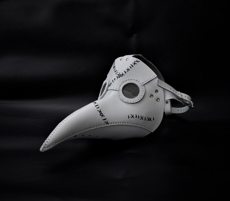 Plague Doctor Mask Plague Doctor Costume White Plague - Etsy