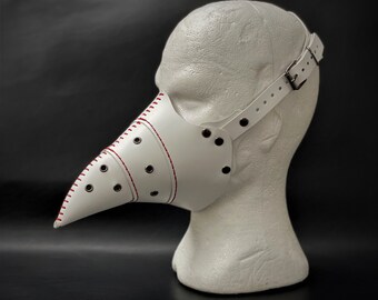 Plague Doctor Half Mask Plague Doctor Face Mask Plague - Etsy