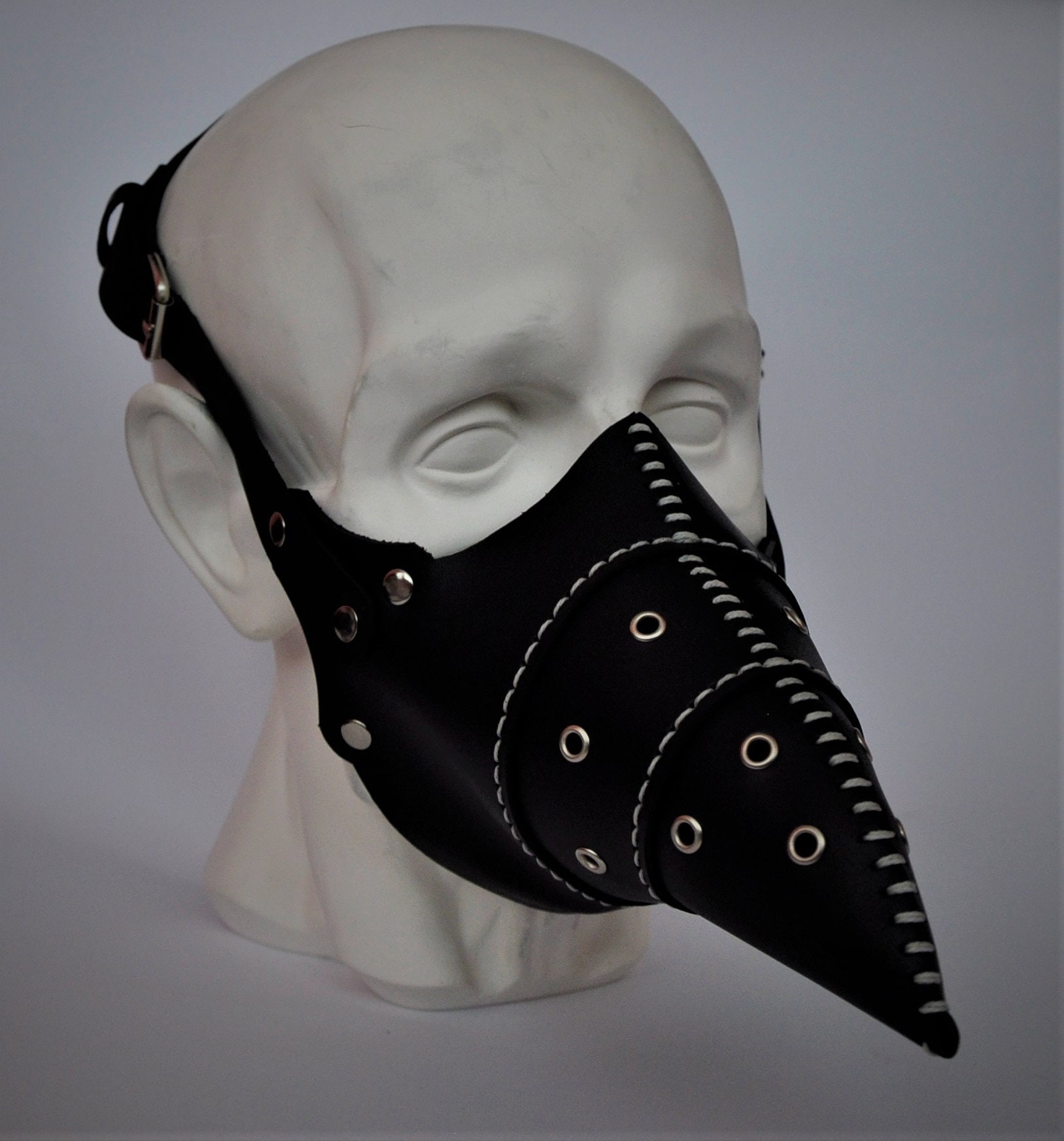 Plague Doctor Half Mask - Plague Doctor Face Mask - Plague Doctor Beak ...