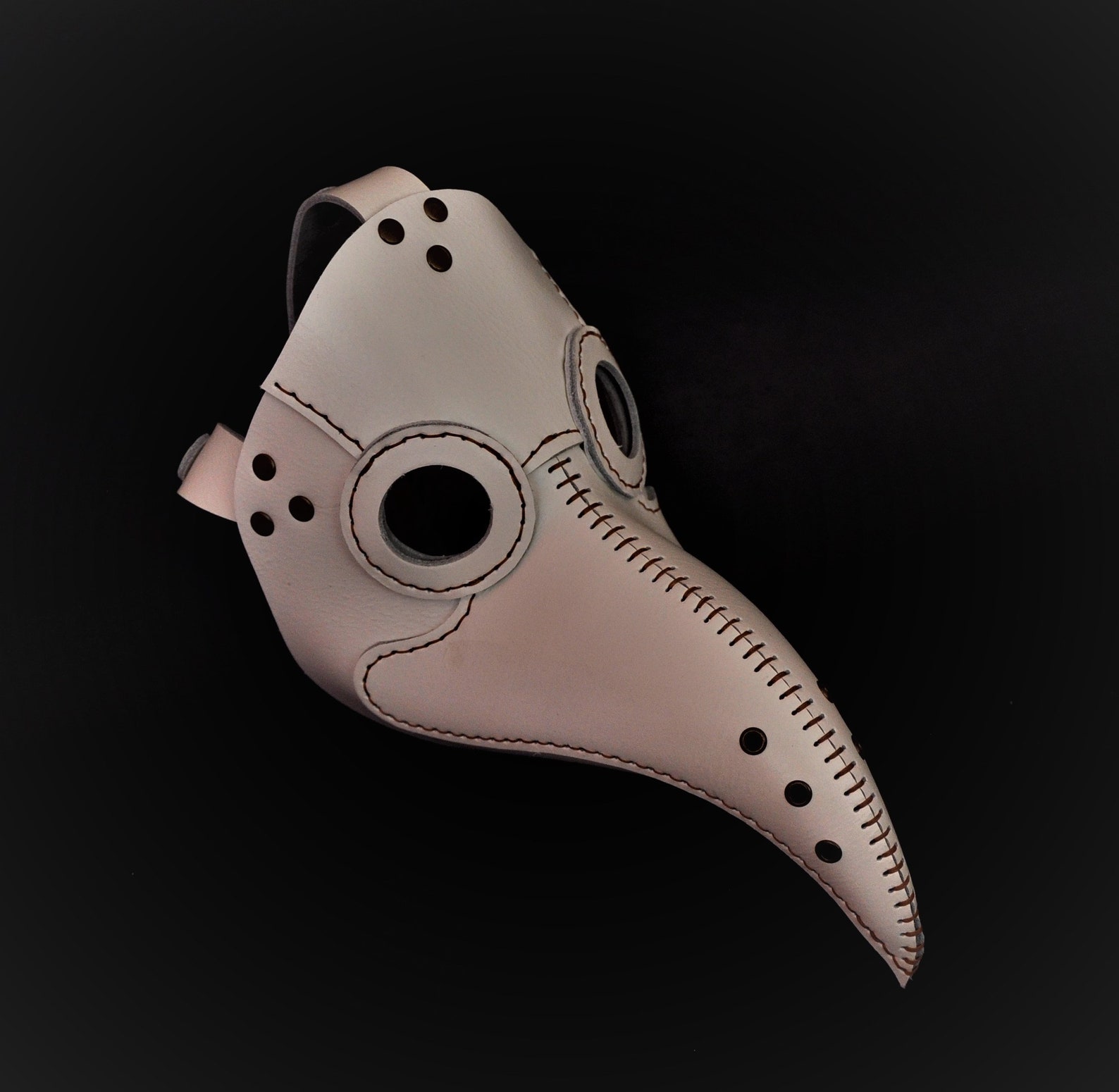 Plague Doctor Mask White Plague Doctor Mask Plague Doctor | Etsy