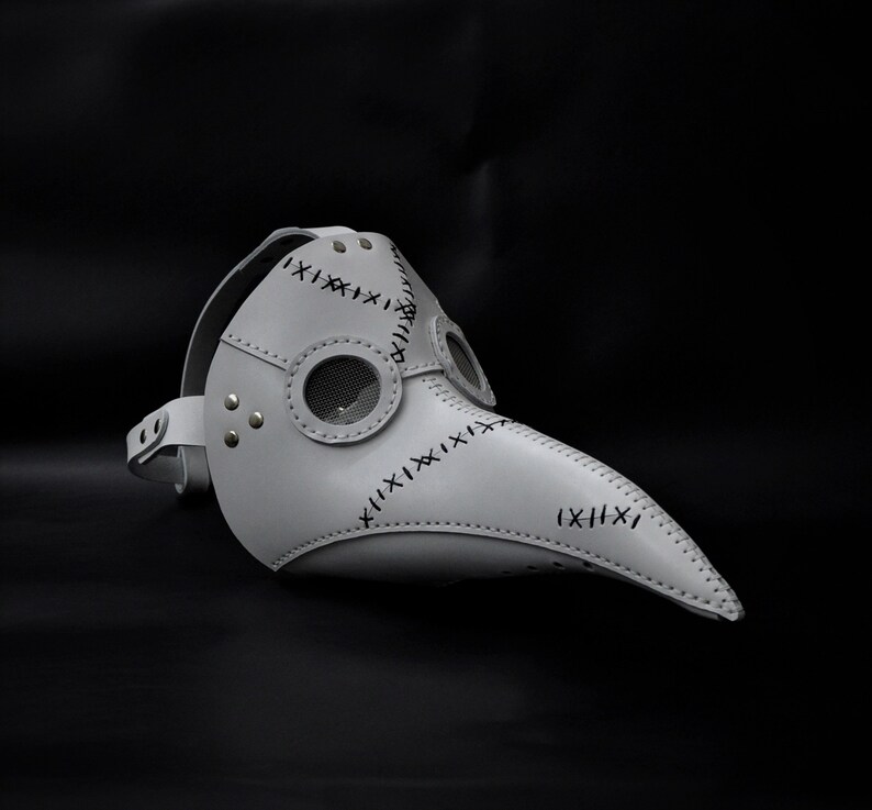 Plague Doctor Mask Plague Doctor Costume White Plague - Etsy