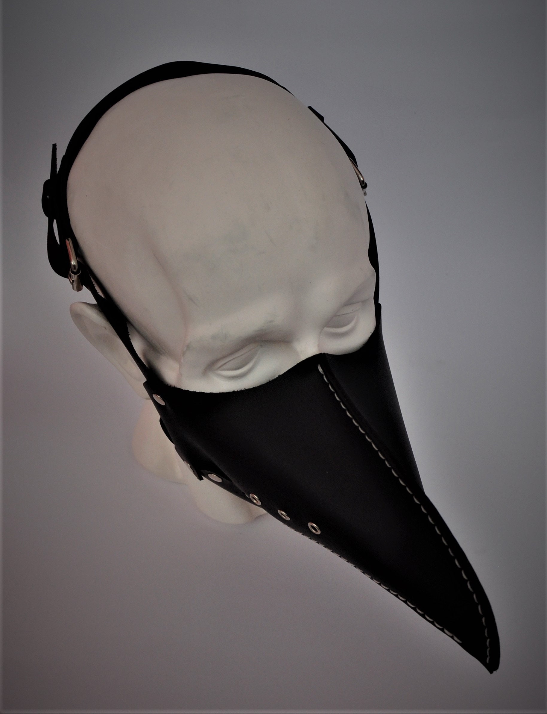 Plague Doctor Half Mask Plague Doctor Face Mask Plague - Etsy