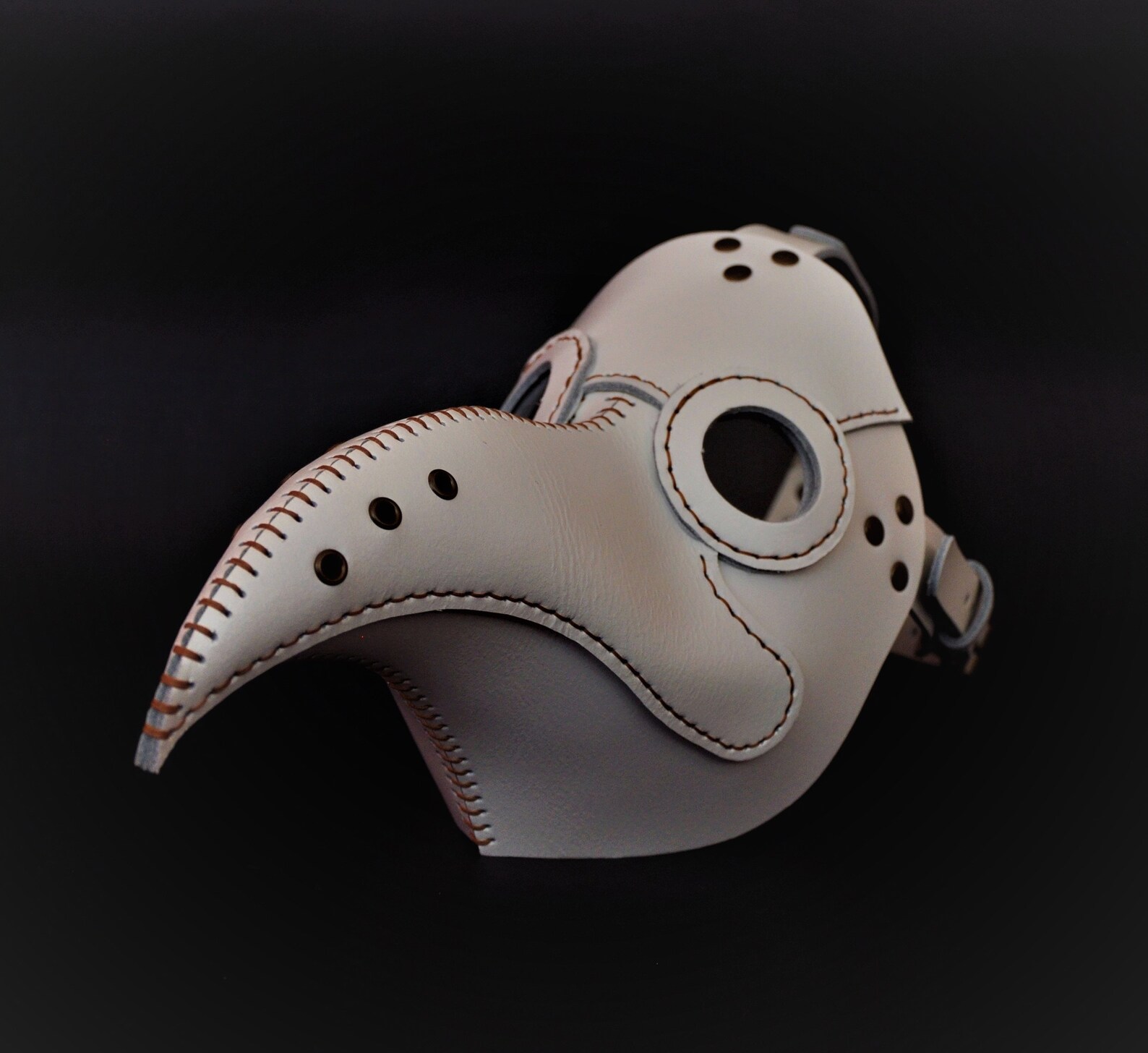 Plague Doctor Mask White Plague Doctor Mask Plague Doctor | Etsy