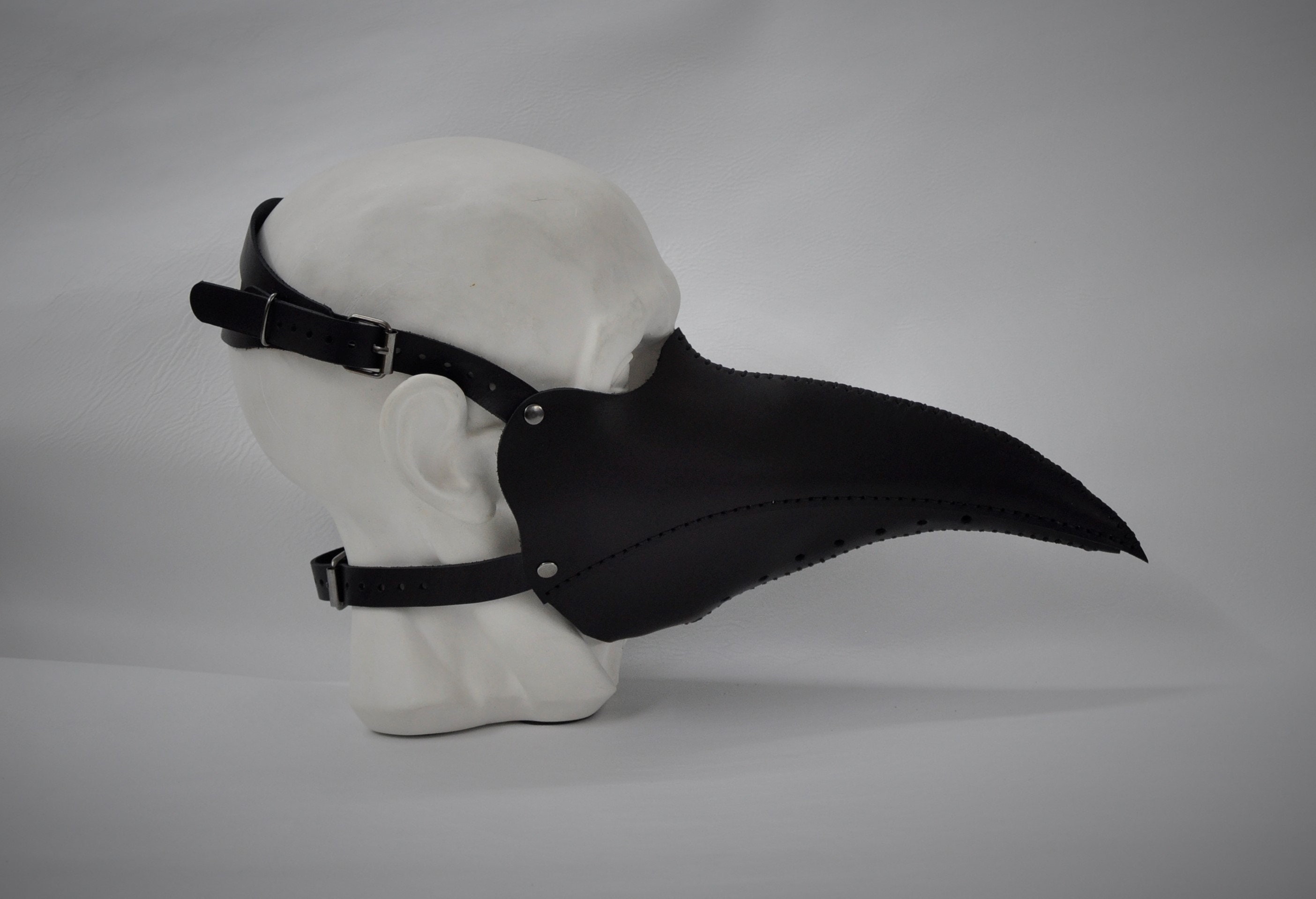 Plague Doctor Half Mask - Plague Doctor Face Mask - Plague Doctor Beak ...