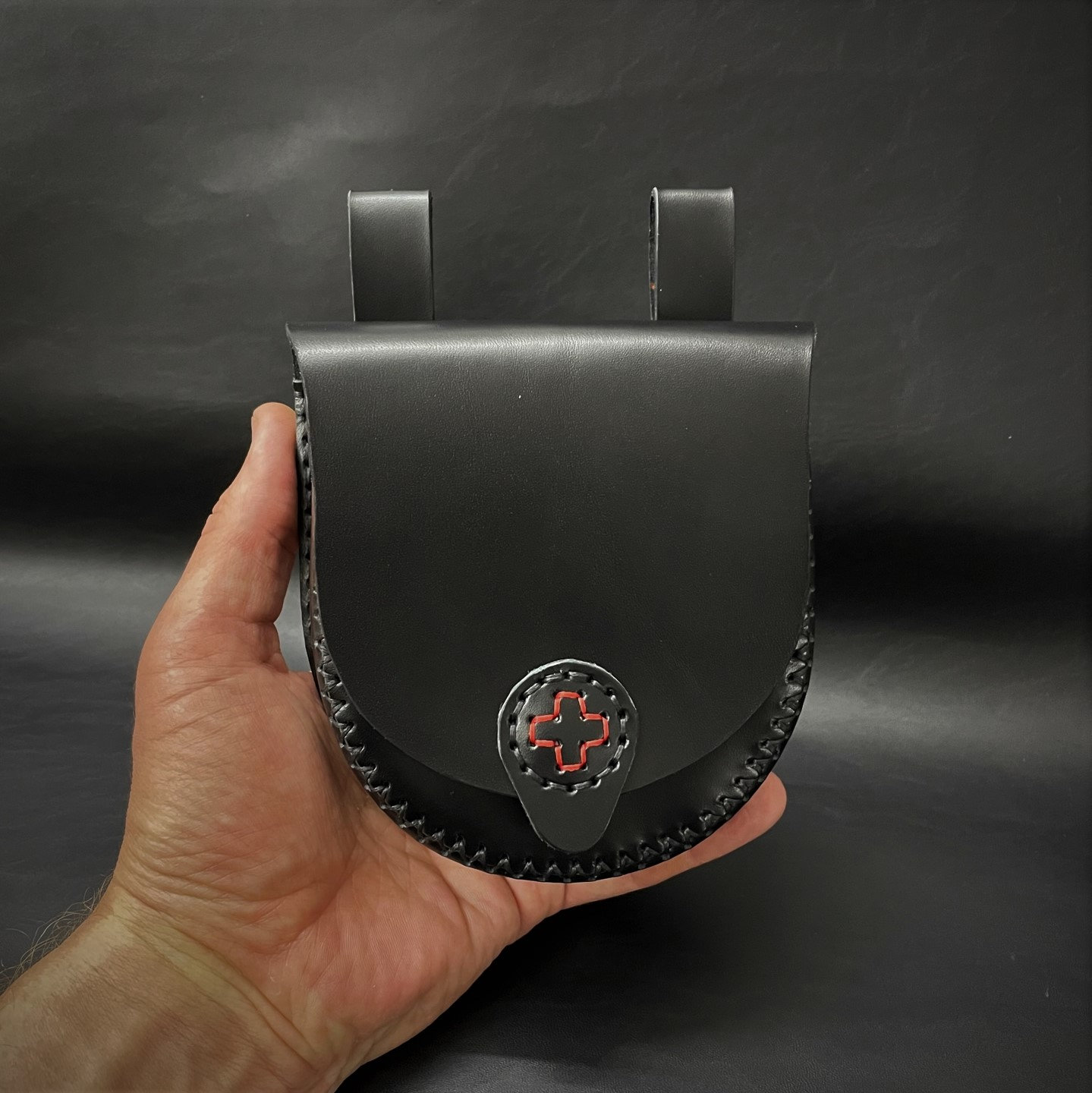 Plague Doctor Bag Leather Pouch Leather Belt Bag Plague - Etsy