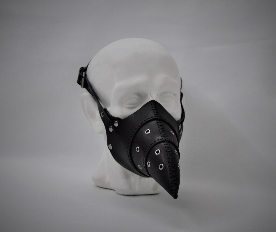 Plague Doctor Half Mask - Plague Doctor Face Mask - Plague Doctor Beak ...