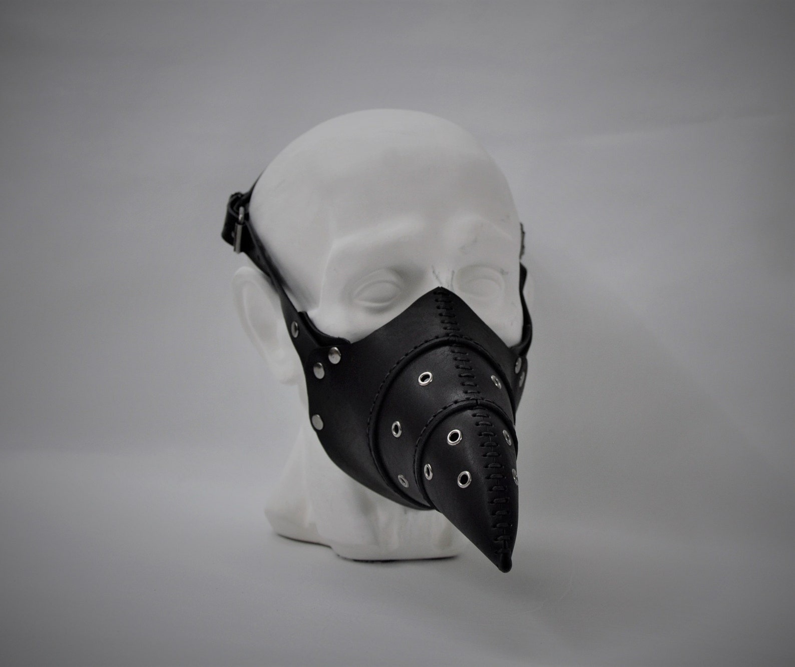 Plague Doctor Half Mask - Plague Doctor Face Mask - Plague Doctor Beak ...