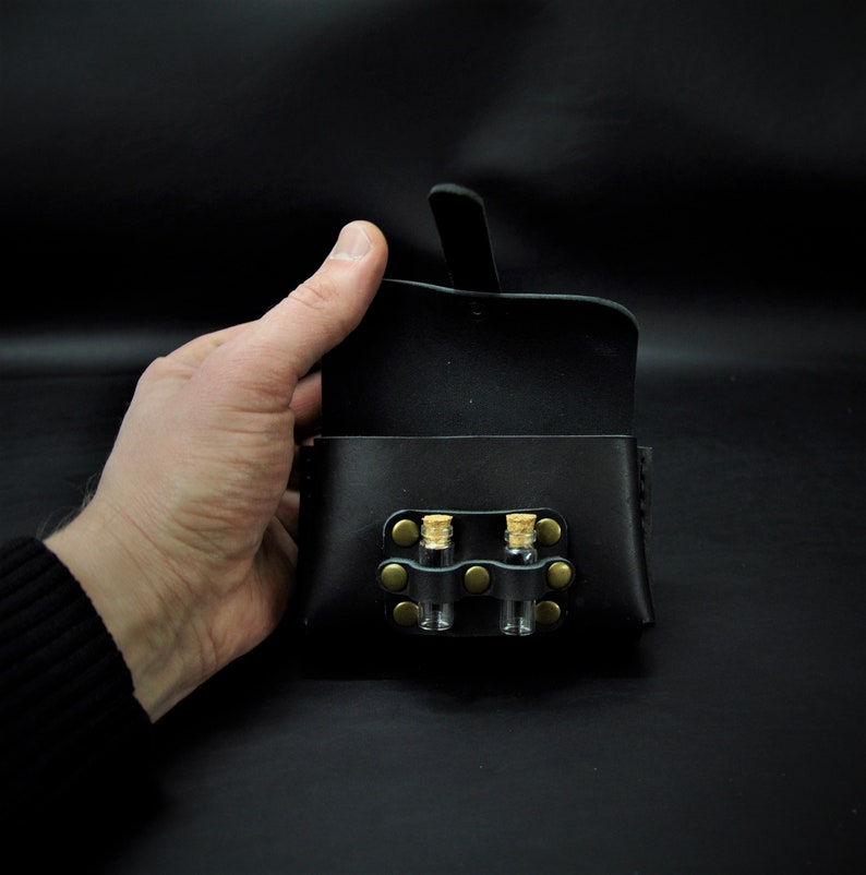 Leather Pouch Leather Belt Bag Plague Doctor Costume | Etsy