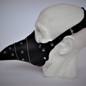Plague Doctor Half Mask - Plague Doctor Face Mask - Plague Doctor Beak ...