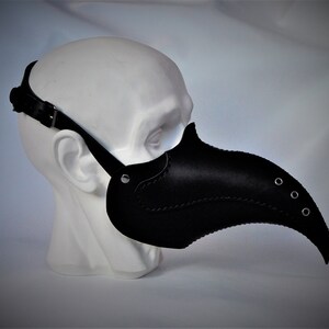 Plague Doctor Half Mask - Plague Doctor Face Mask - Plague Doctor Beak ...