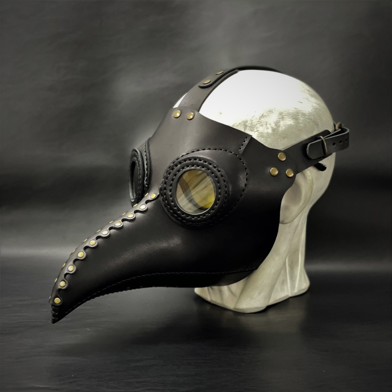 Plague Doctor Mask - Glasses Friendly Mask - Plague Doctor Costume ...
