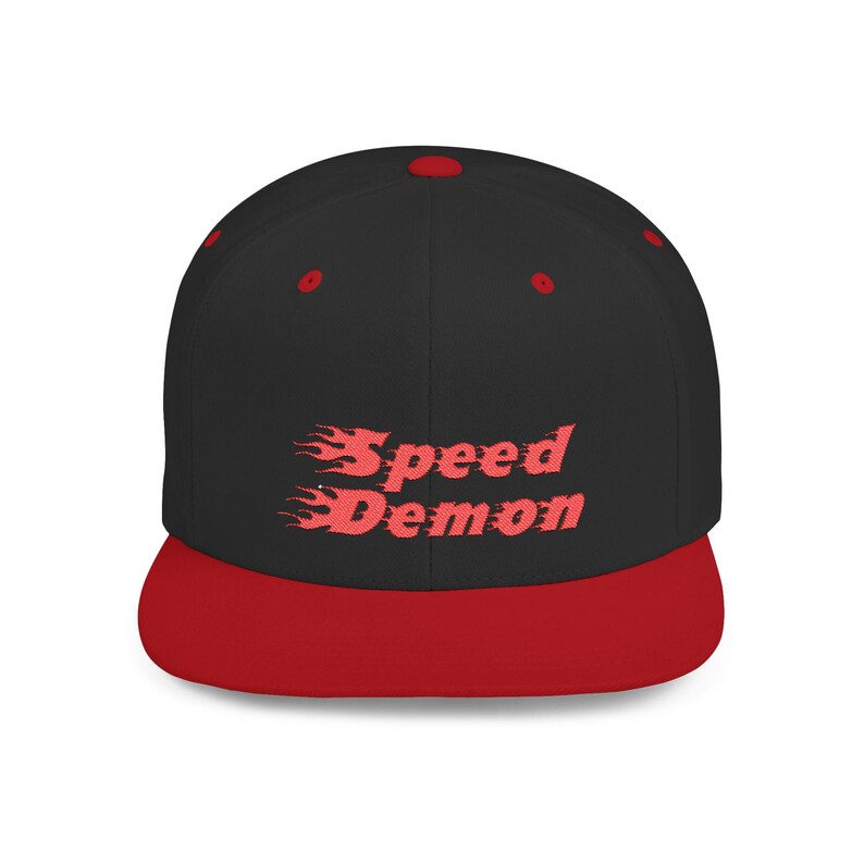 Retro "speed Demon" Snapback Hat: 50s Racing Style - Etsy