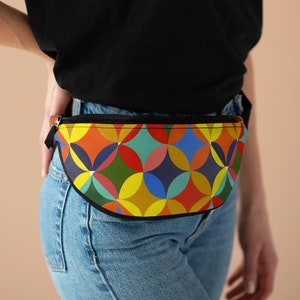 Retro Mid Century Modern Fanny Pack, 50's Colors - Etsy