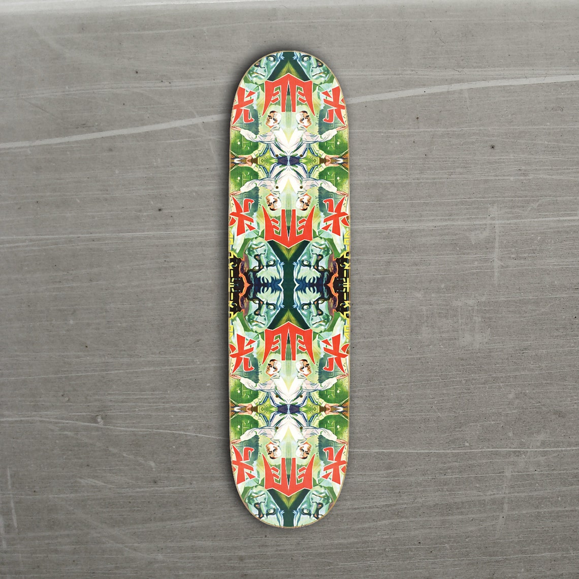 The Horror Kicks A Skateboard Deck - Etsy