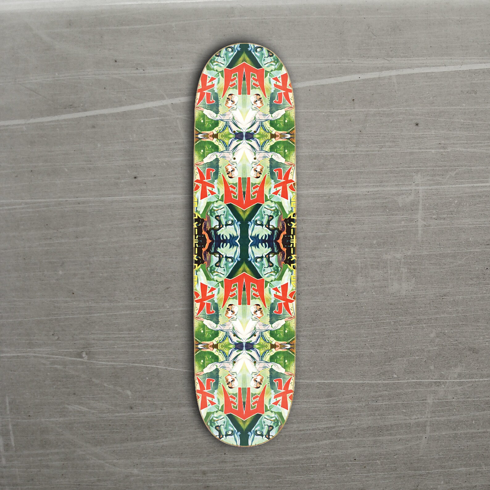 The Horror Kicks A Skateboard Deck - Etsy