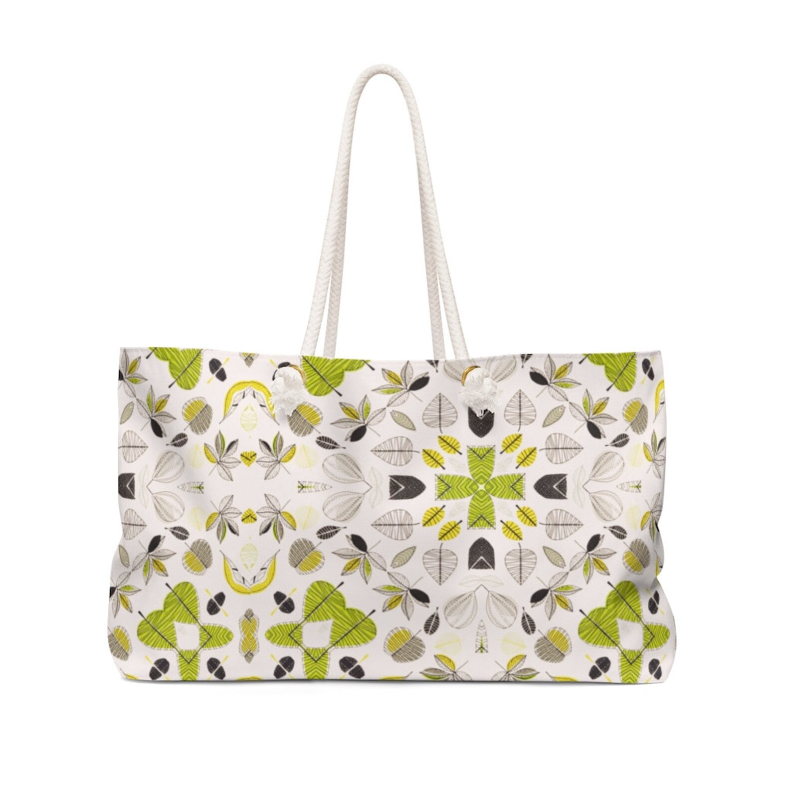 Retro 60's Floral Montage Weekender Bag Lets You Get the | Etsy