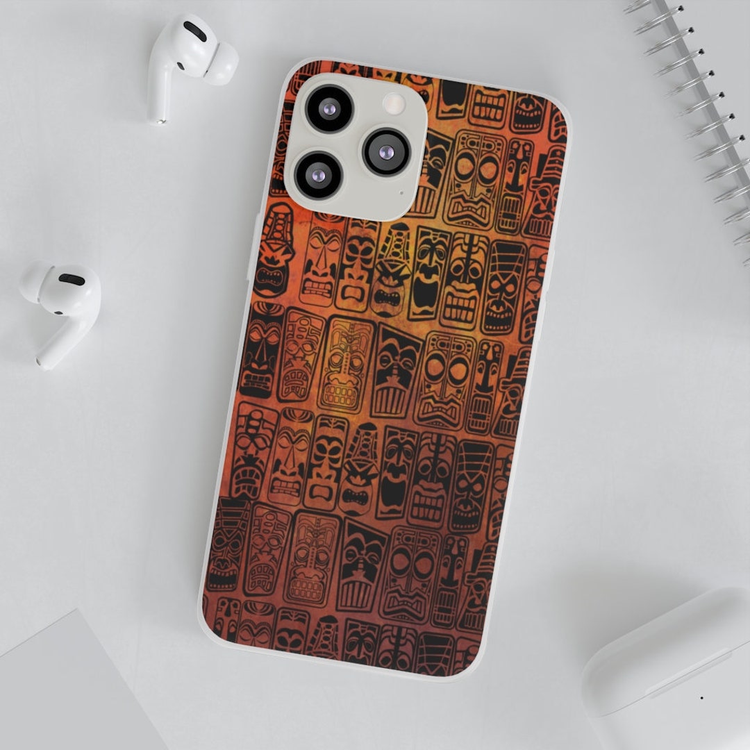 Retro TIKI Flexi Cases, Wide Selection of Phones, Mid Century Modern ...