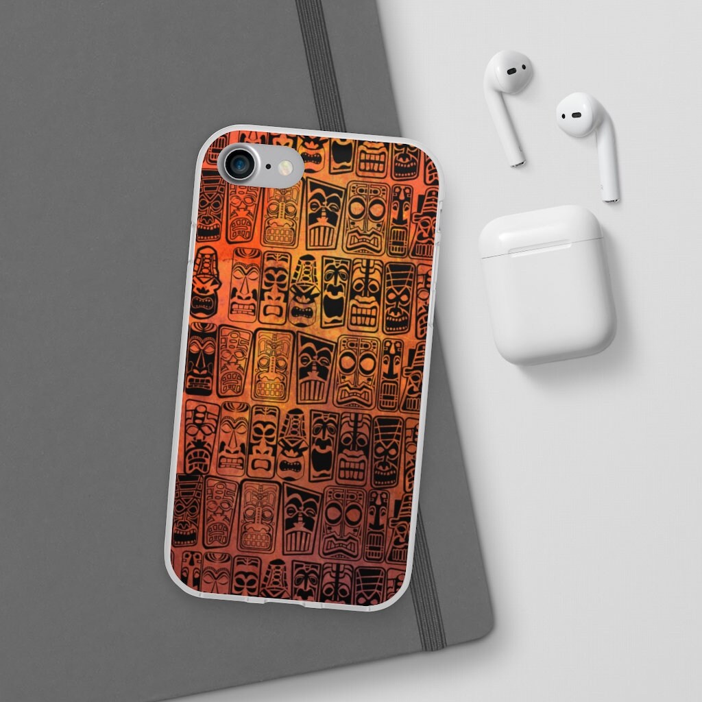Retro TIKI Flexi Cases Wide Selection of Phones Mid Century - Etsy