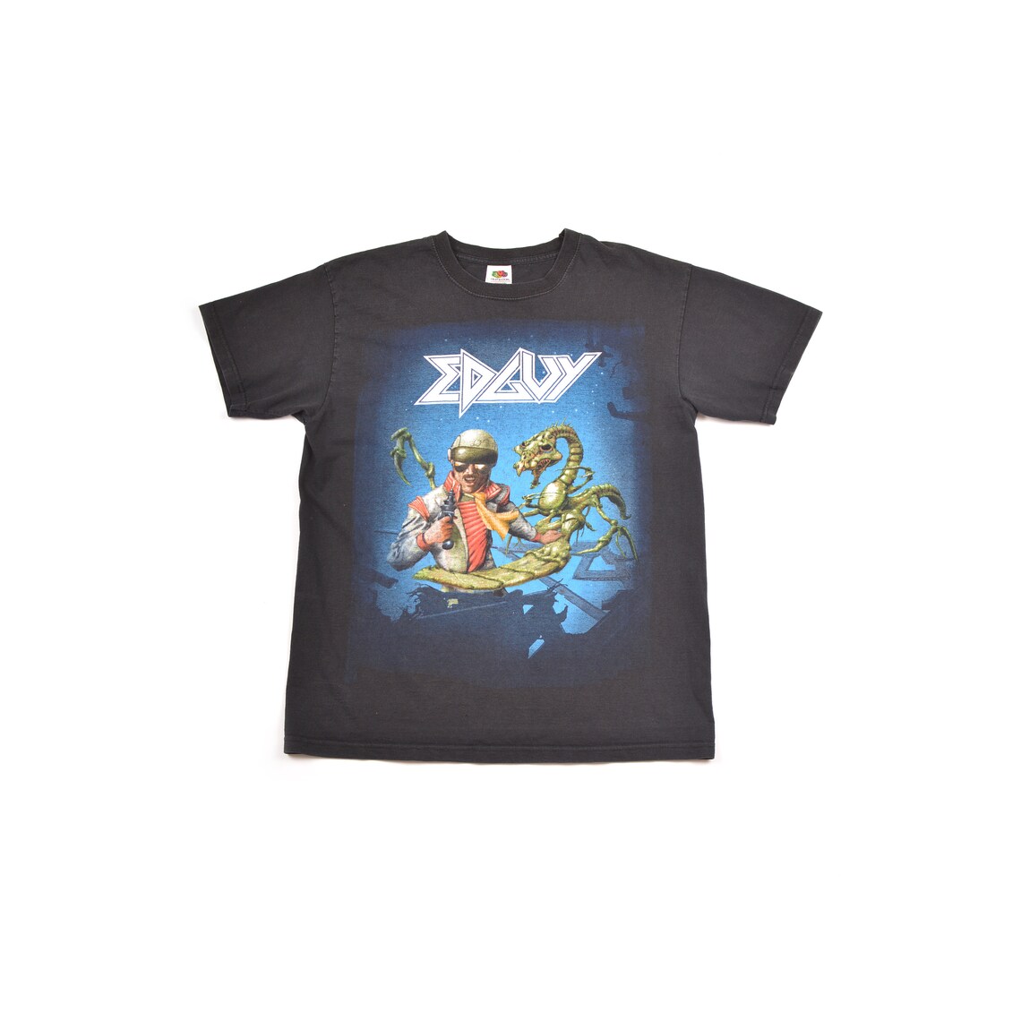 Fruit of the Loom Edguy Space Police World Tour T-shirt Tee - Etsy