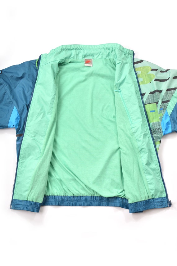 Nike Vintage Fullprint Track Top Jacket S20611 Made i… - Gem