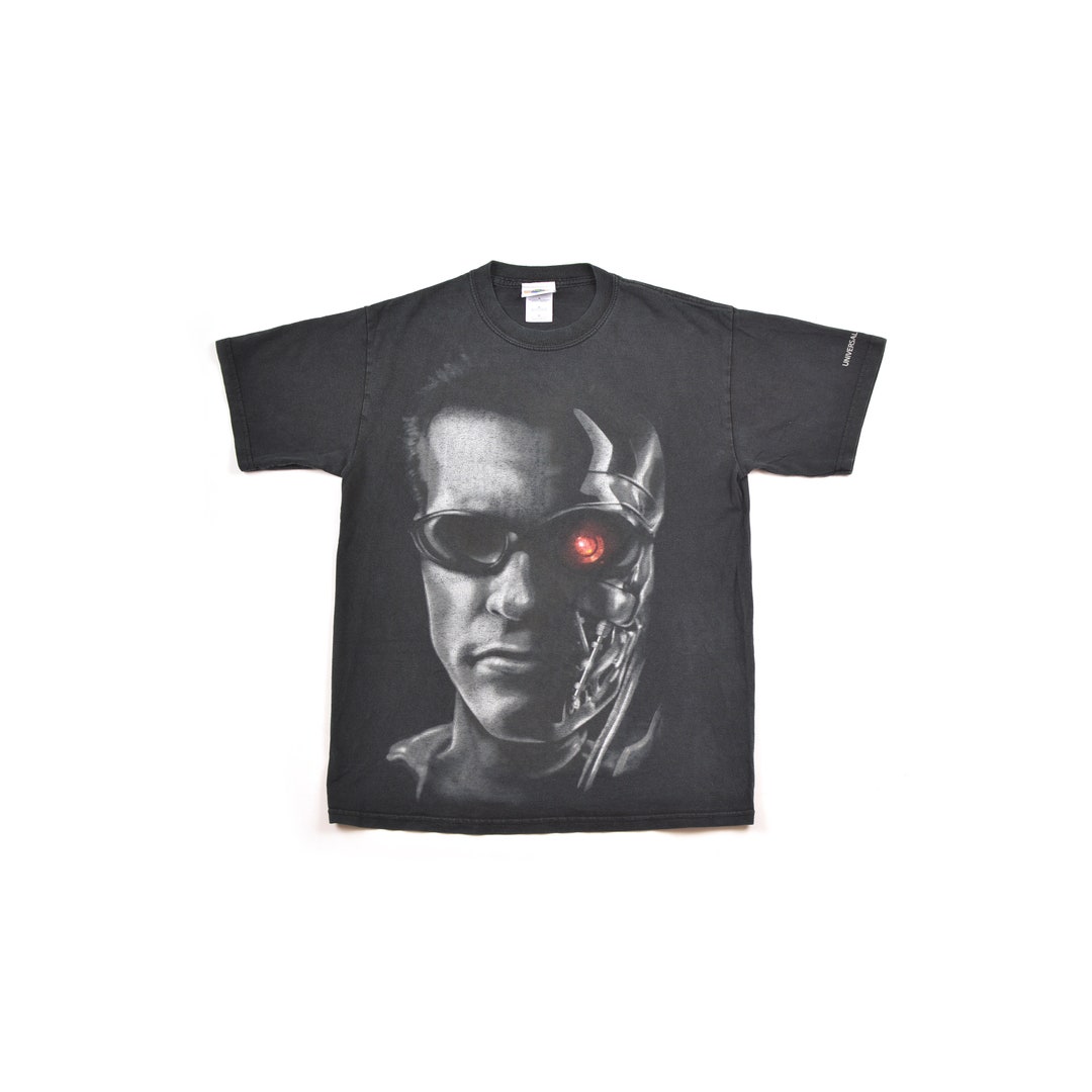 Universal Studios Terminator Movie Vintage Graphic T-shirt Tee Arnold ...