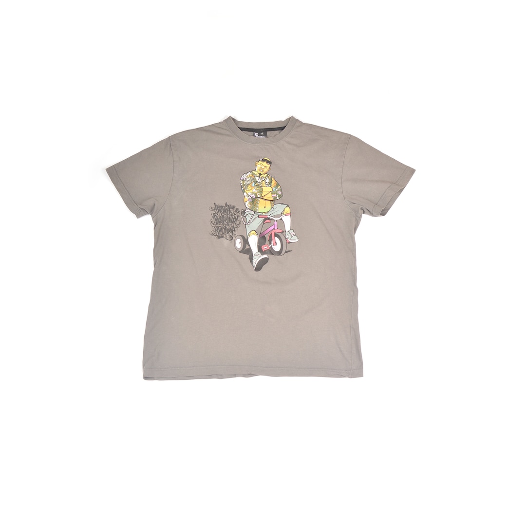 Rare Pyromaniac Clothing Vintage Skate T-shirt Tee Flames Skull Broken ...