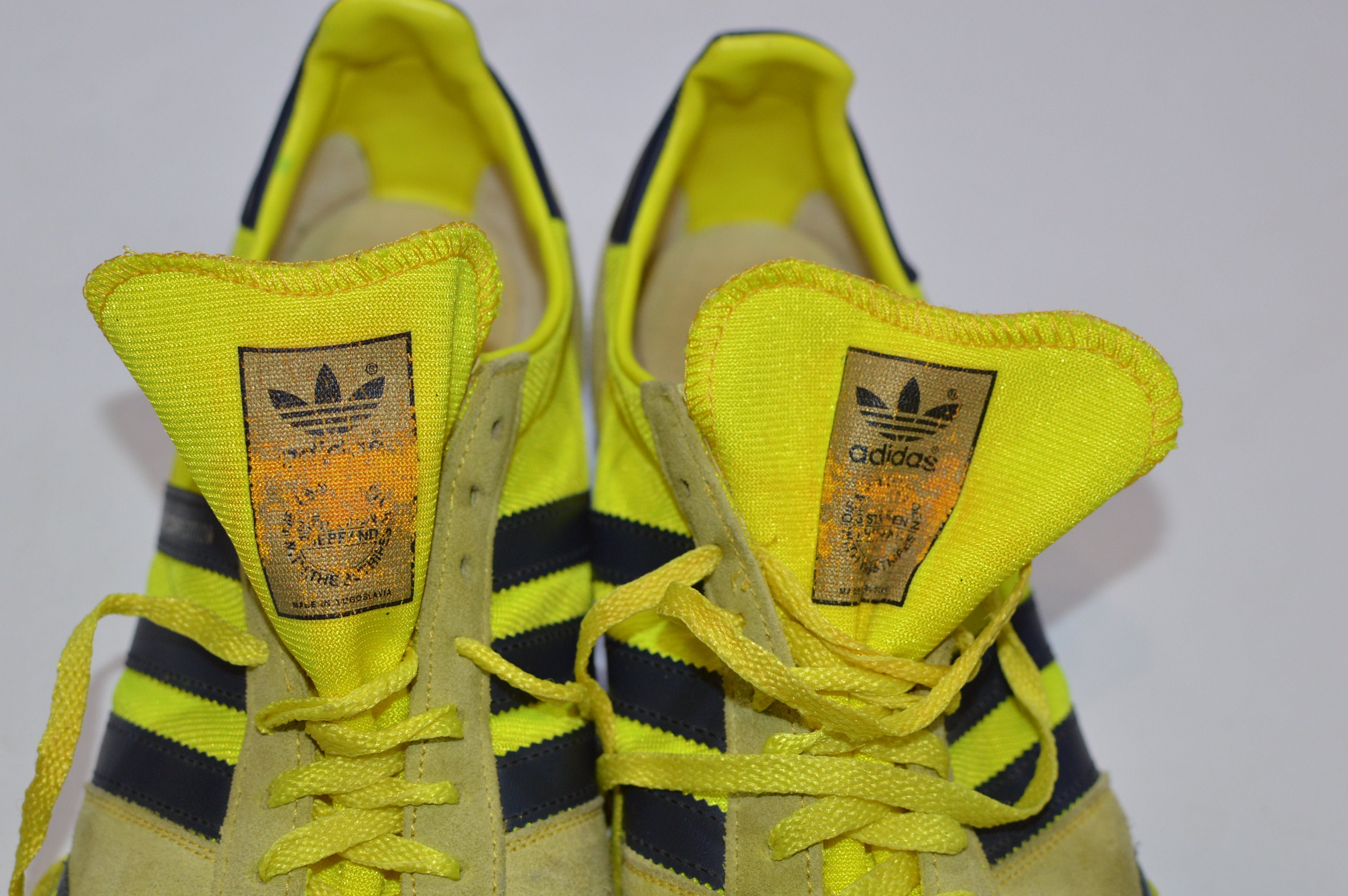 Vintage Adidas Apollo Yellow Track Shoes From The 1970s | atelier-yuwa ...