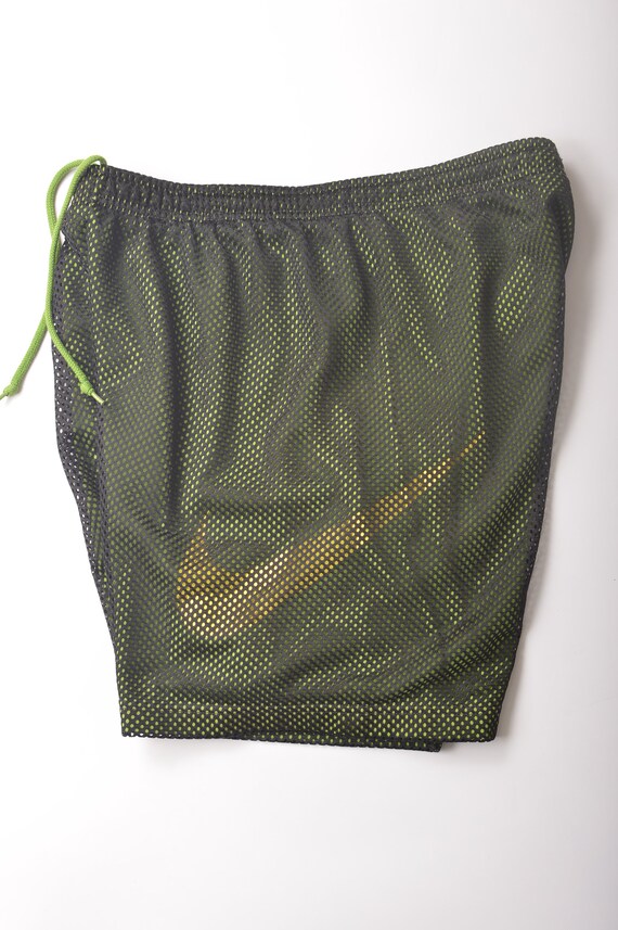 Nike Vintage Big Swoosh Double Layered Mesh Athletics… - Gem