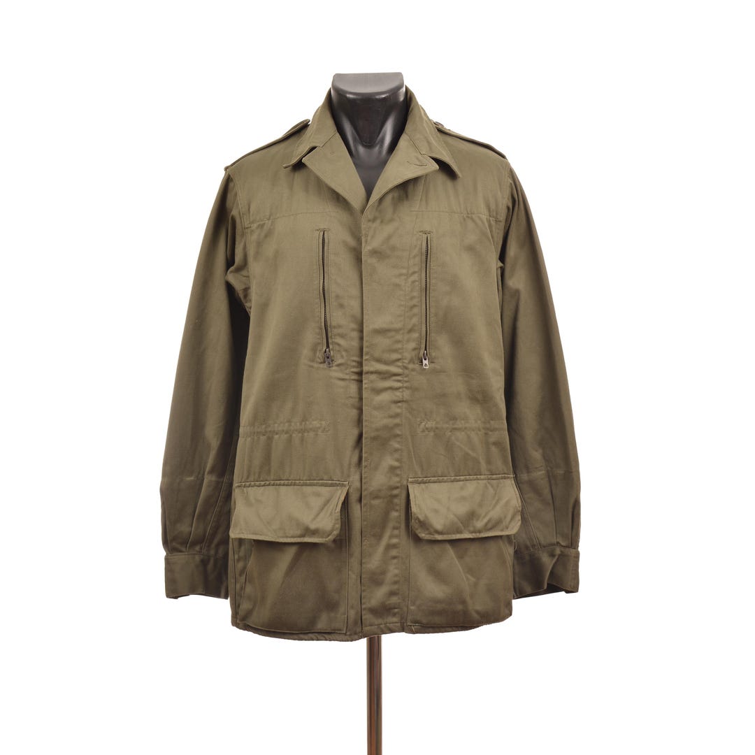 Vintage French Army Jacket: 1960s Covetra Merville Military Coat - Etsy