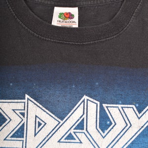 Fruit of the Loom Edguy Space Police World Tour T-shirt Tee - Etsy