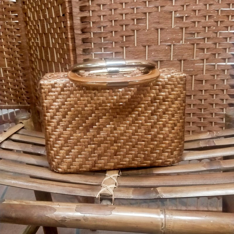 Rodo Wicker Purse - Etsy