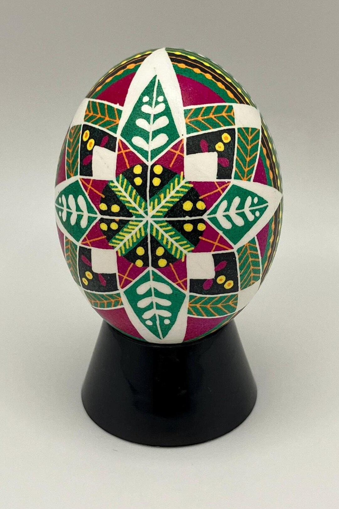 Handmade Chicken Egg Pysanka, Ukrainian Easter Egg Art - Etsy