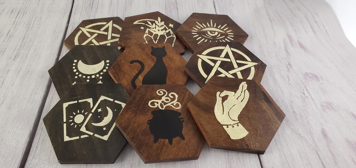 Altar Tile Unique Altar Tile Altar Tools Wicca Tools Pagan - Etsy