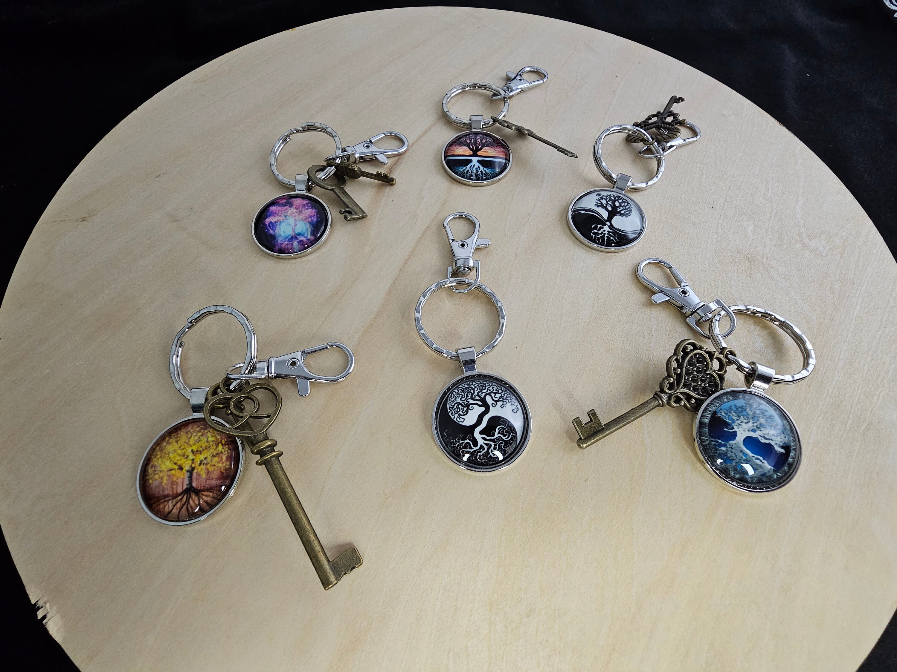 Bubble Keychains, Tree of Life Keychains, Stocking Stuffer, Cute ...
