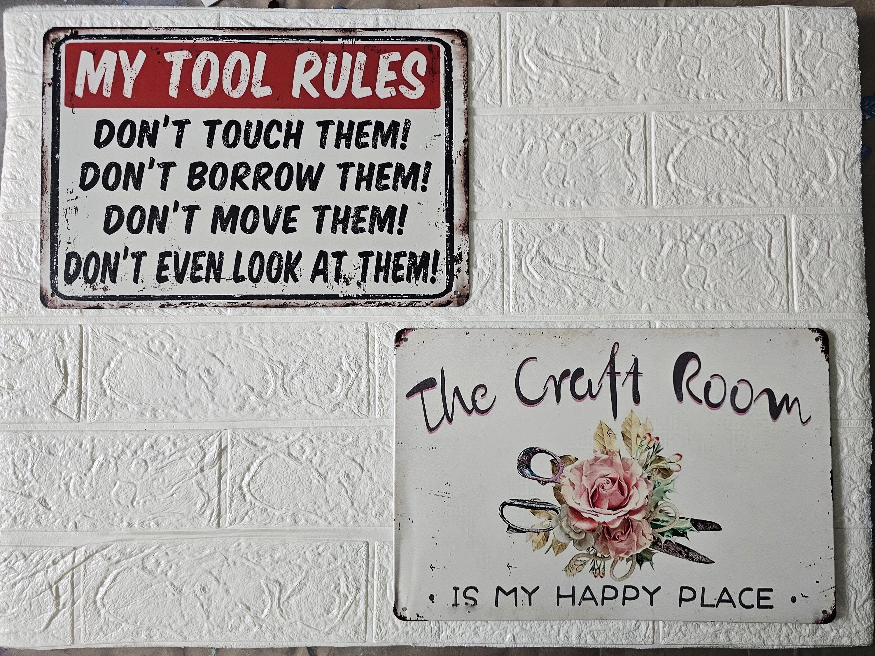 Retro Signs, Tin Signs, Nostalgic Signs, Cute Signs, Wall Decor ...
