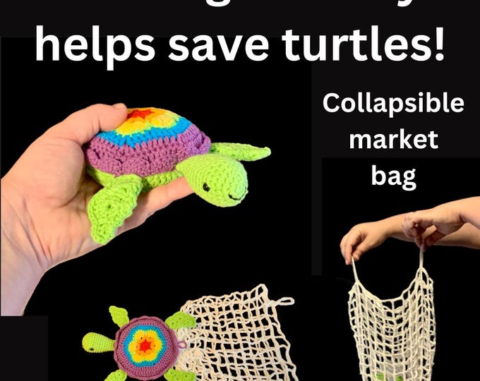 Mini Rainbow Turtle 3D Printed Cinderwing3d Articulated Fidget Toy ...
