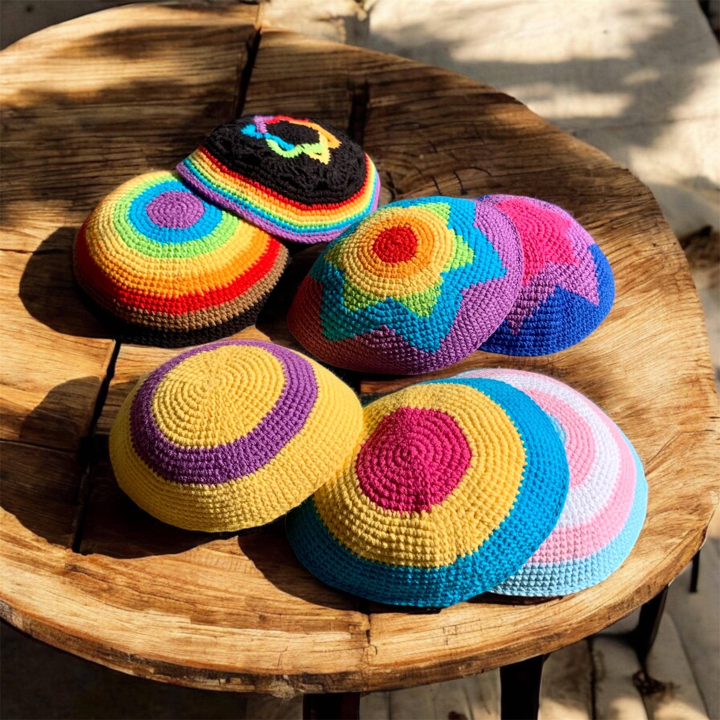 Custom LGBTQIA+ Pride Rainbow Kippah Yarmulke “frik” Trans Lesbian ...
