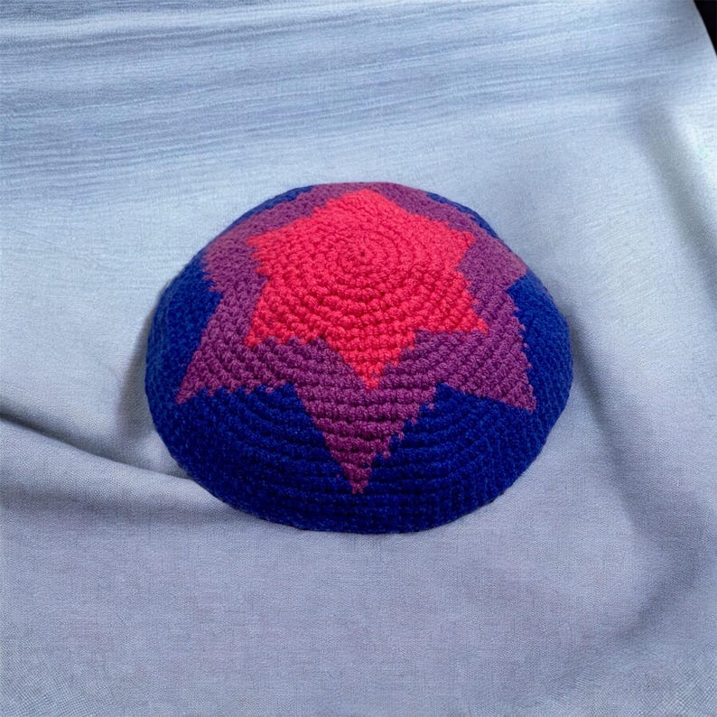 Custom LGBTQIA+ Pride Rainbow Kippah Yarmulke “frik” Trans Lesbian ...