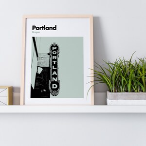 Portland Print, Portland Wall Art, Portland Poster, Portland Photo ...